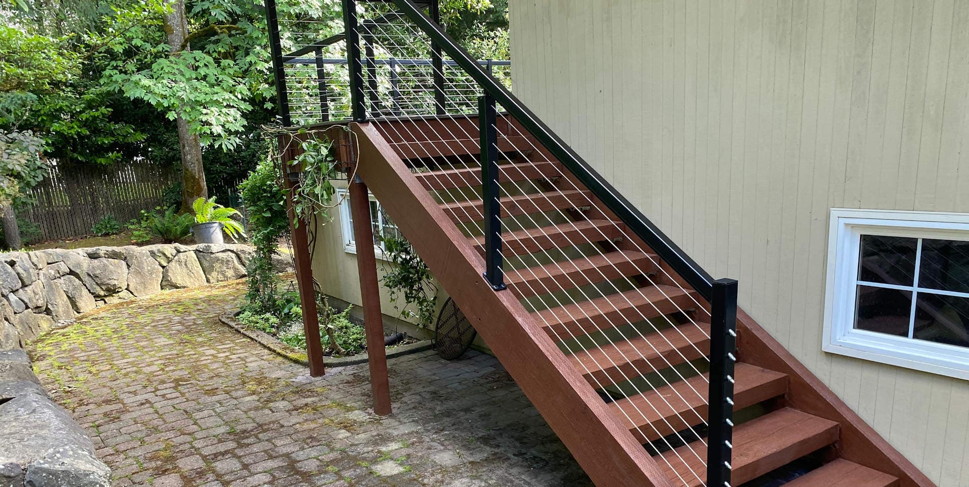 Stylish Railing - Waterproof Decks of Oregon